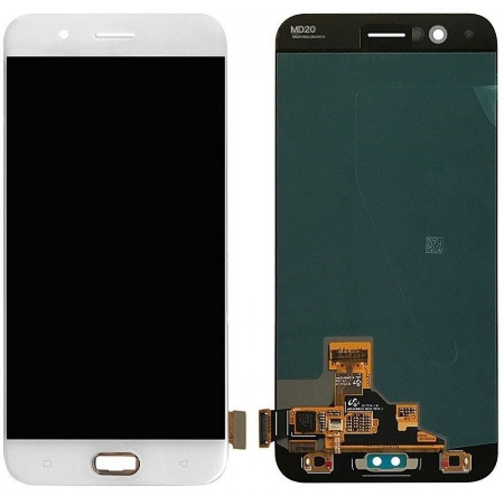 Oppo R11 LCD Screen Display White - High Quality